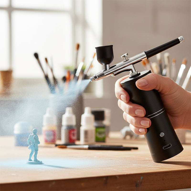 Portable Cordless Airbrush Kit with Compressor – wateraup