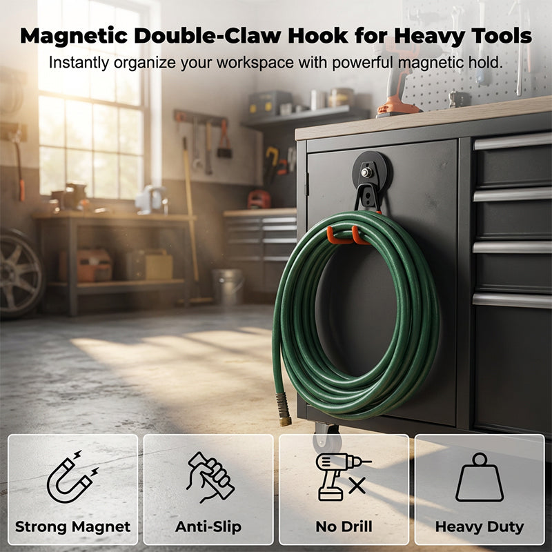 Heavy-Duty Magnetic Double-Claw Hook – wateraup